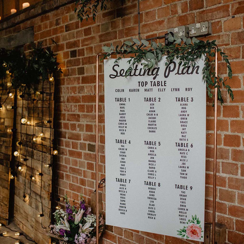 Seating Plans – Light Up